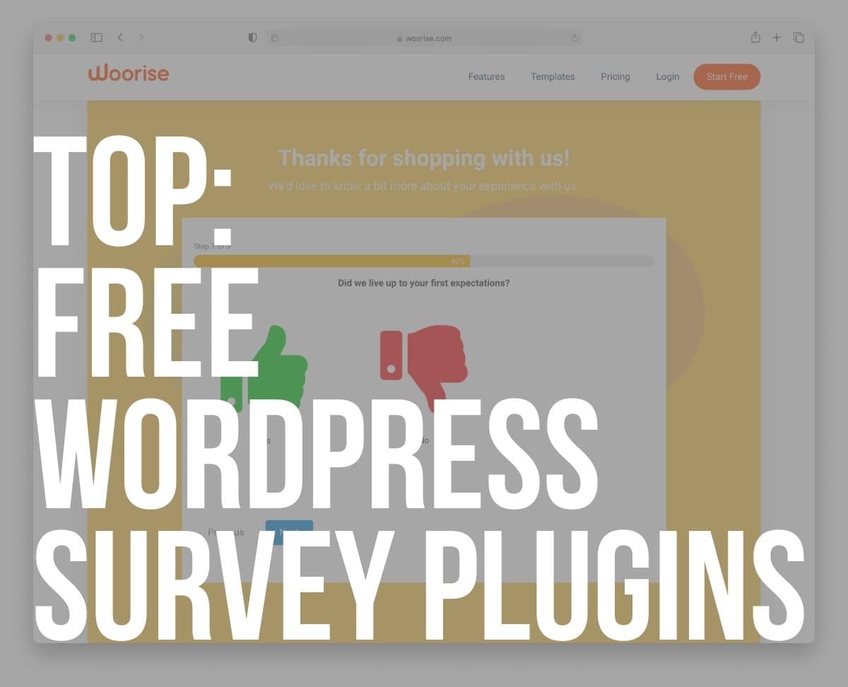 9 Best Free WP Survey Plugins To Collect Feedback 2026