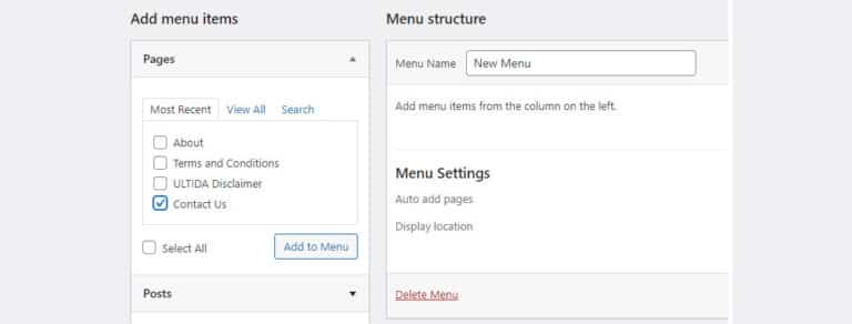 How To Create A Multilevel/Hierarchical WordPress Menu - ULTIDA