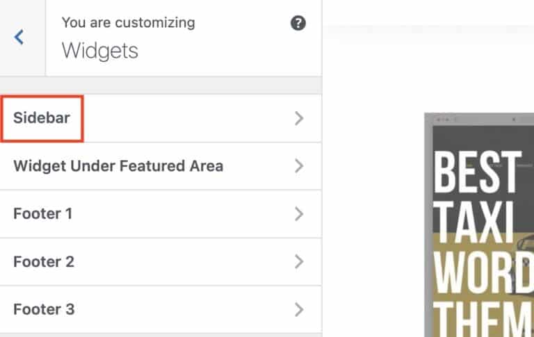How To Add A Sidebar In WordPress? - ULTIDA