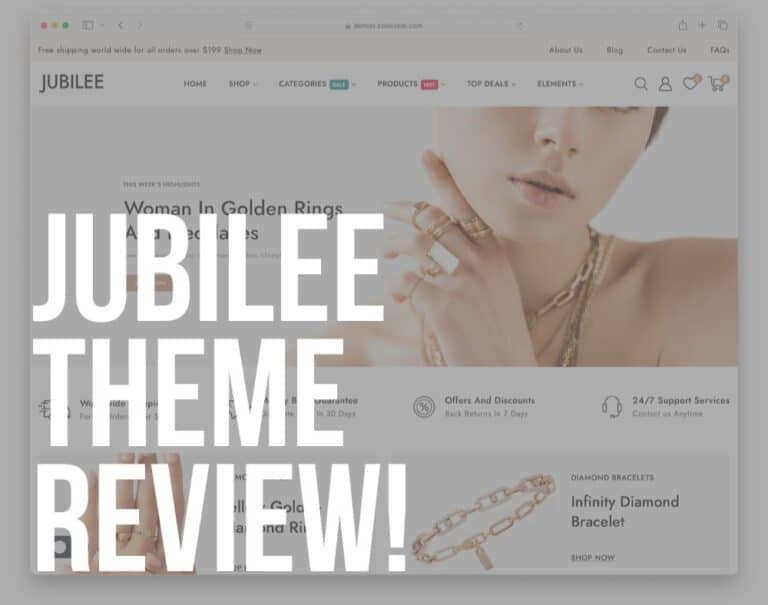 Jubilee Theme Review: Is This the Best Jewelry WP Theme?