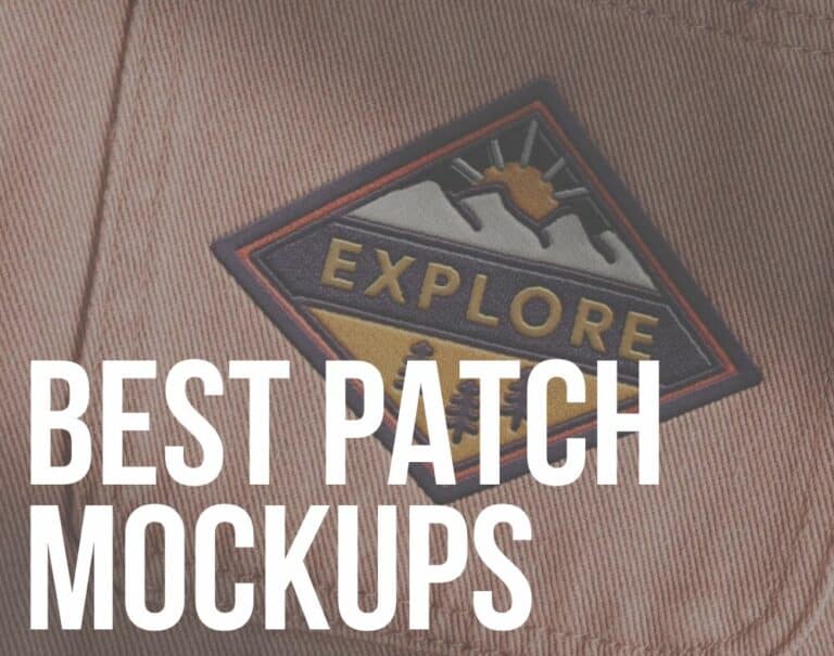 Designing Patches? My 10 Best Patch Mockups + Free (2026)