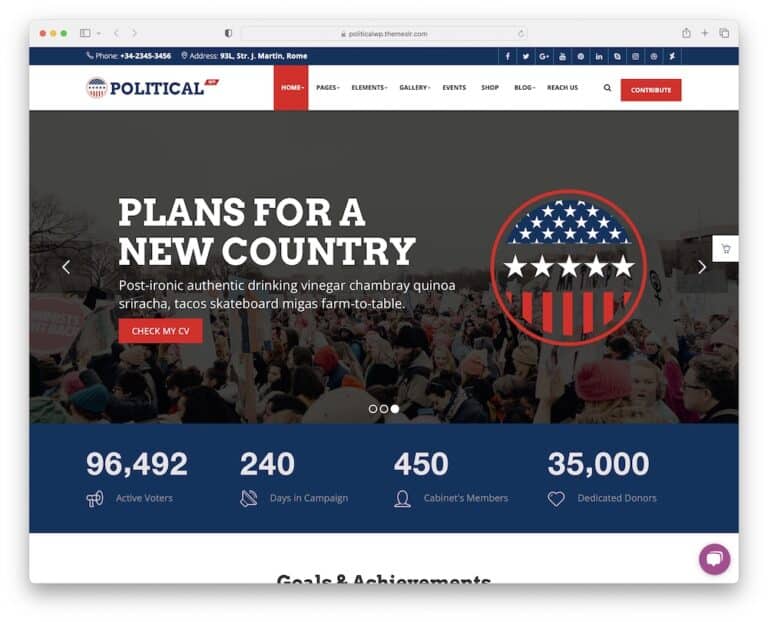 12 Best Political WP Themes for Parties & Campaigns (2026)