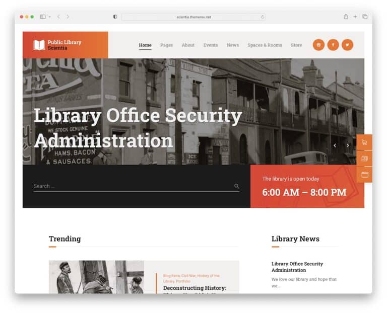 7 Best Library WordPress Themes Readers Will Love (2026)
