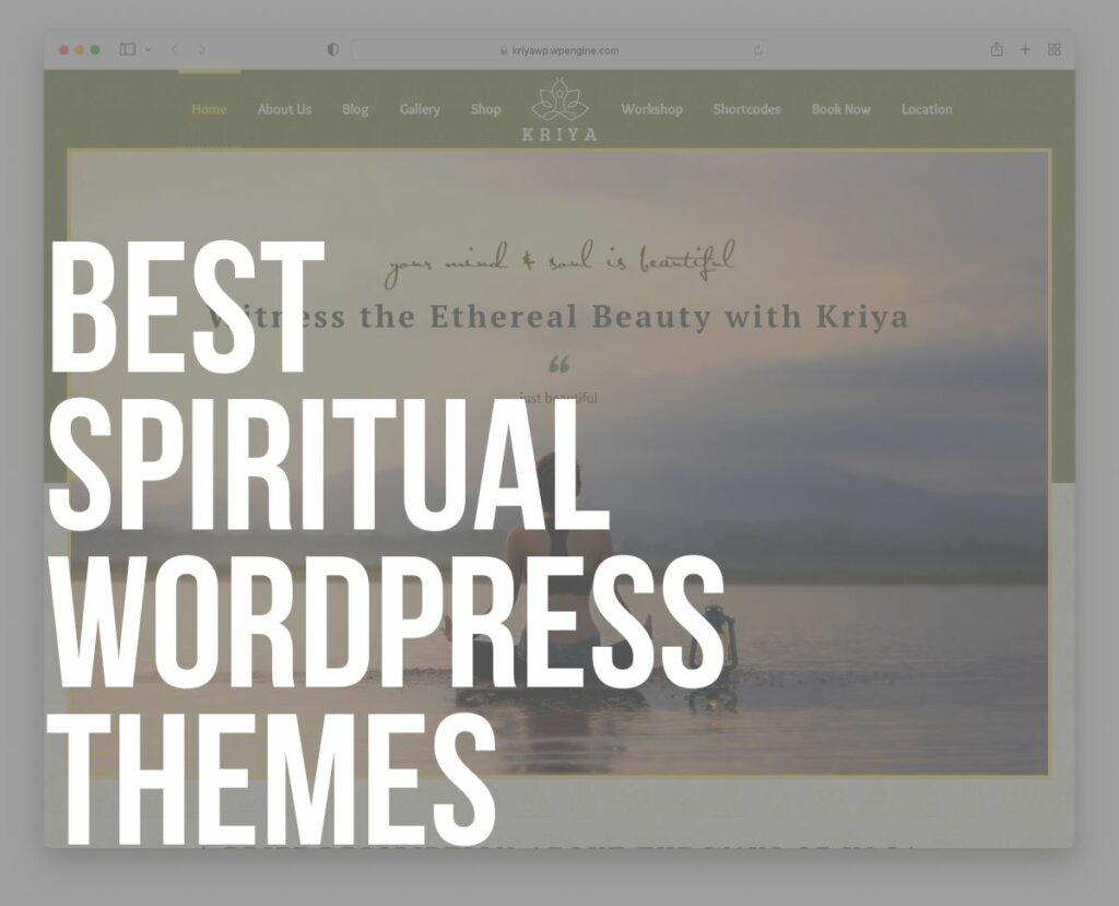 These 11 Best Spiritual WordPress Themes Radiate Peace (2026)