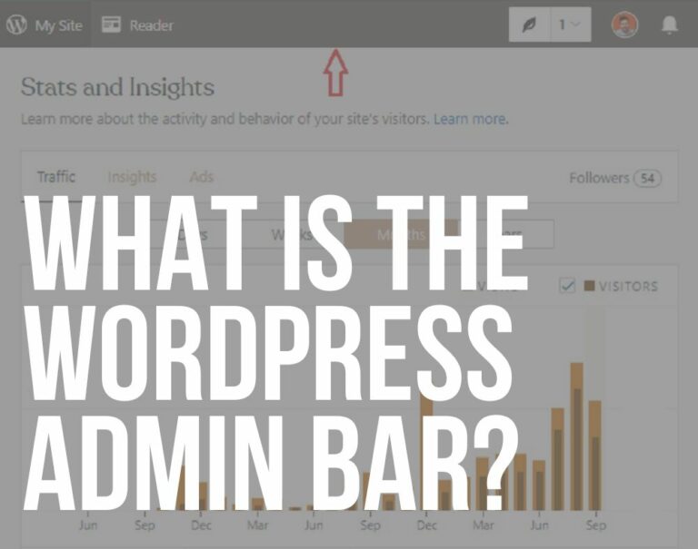 What Is The WordPress Admin Bar? (Handy!) - ULTIDA